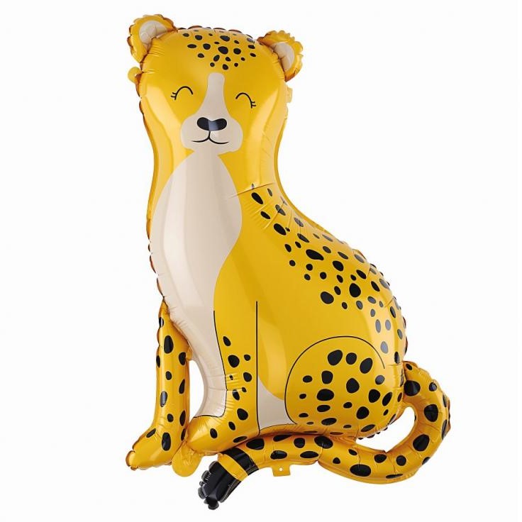 Veliki folija balon leopard, 49x72 cm - Baloni Pleter - Party shop
